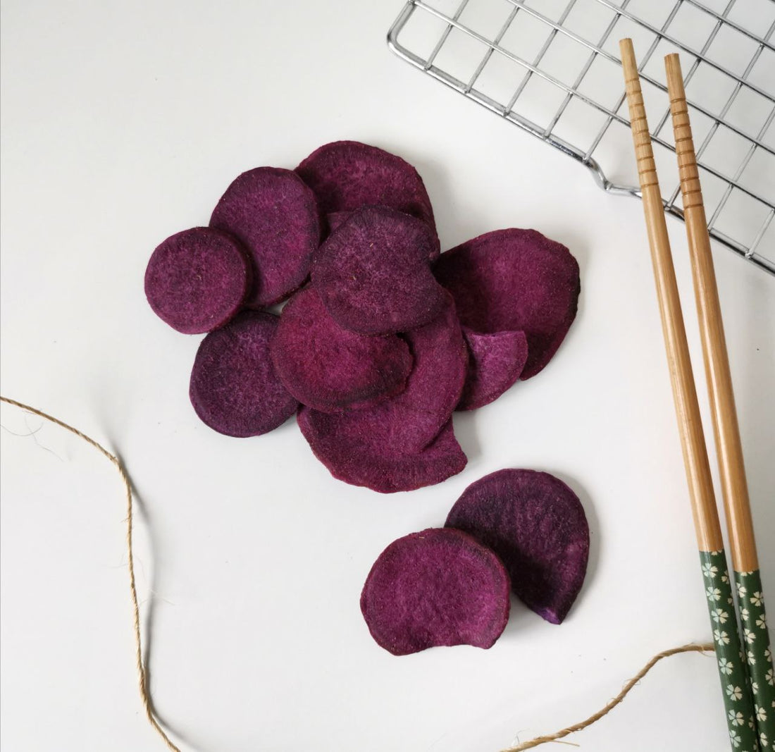 Purple Sweet Potato Chips Fruits Eden